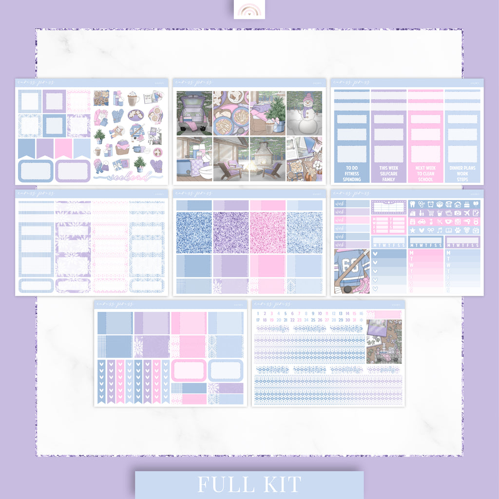 Snowy - Weekly Kit – Caress Press