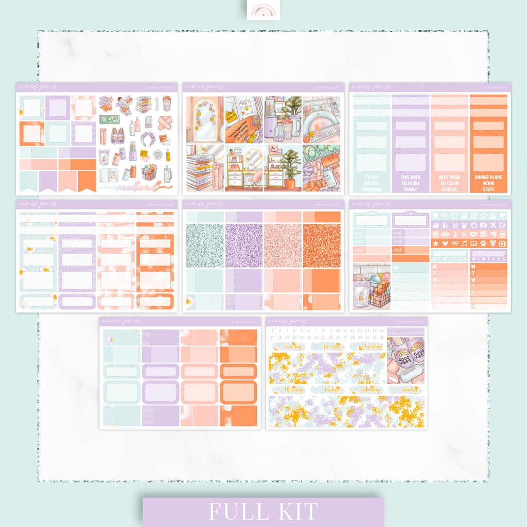 Love Yourself - Weekly Kit – Caress Press