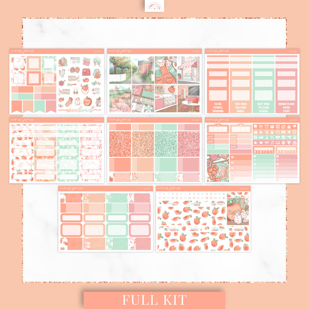 Peachy - Weekly Kit – Caress Press