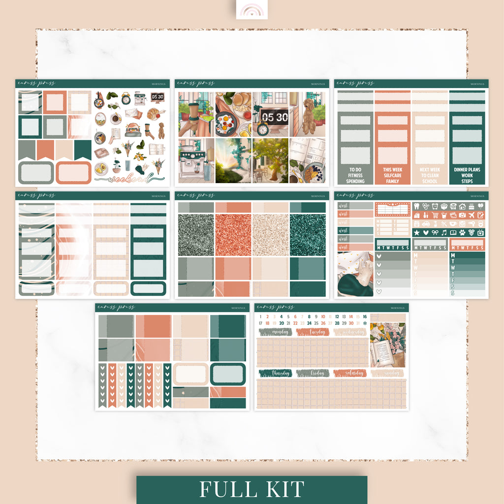 Mornings - Weekly Kit – Caress Press