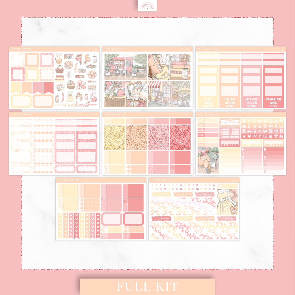 Flowers - Weekly Kit – Caress Press