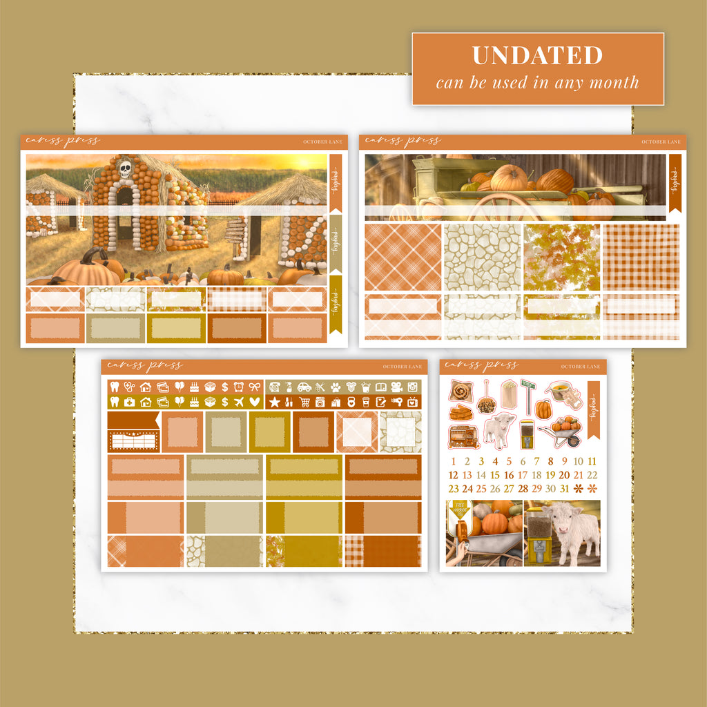 November Monthly - October Lane – Caress Press