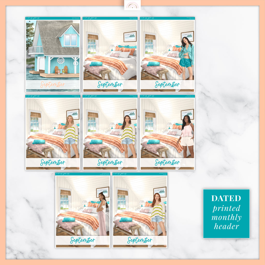 Dockside Days Insert Cover Sticker – Caress Press