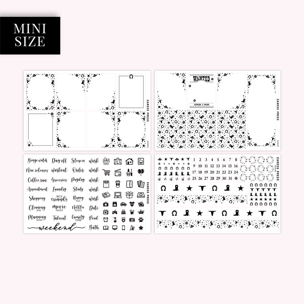 Howdy Foil Bundle // March 2023 Mystery – Caress Press